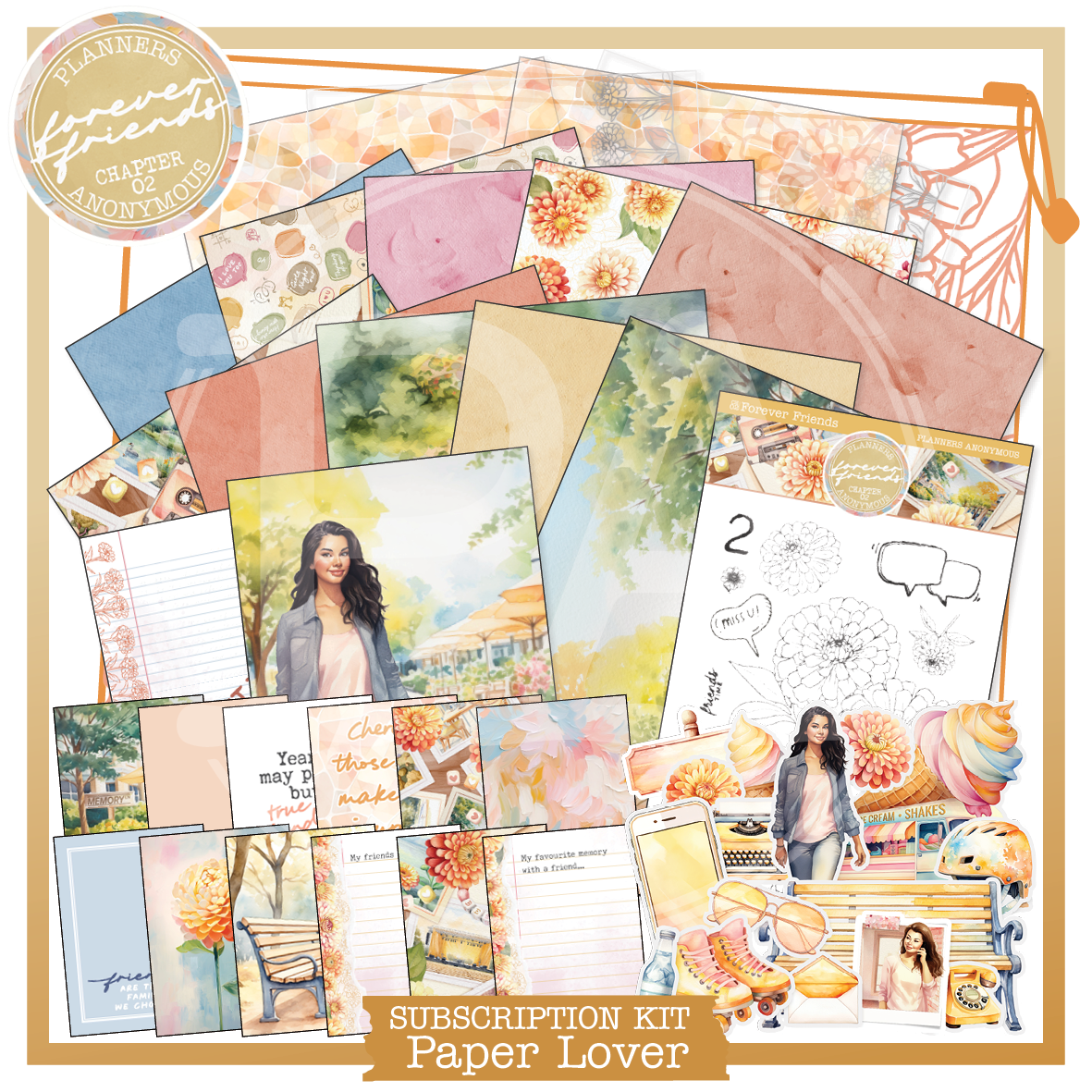 CH02: Forever Friends Paper Lover Kit