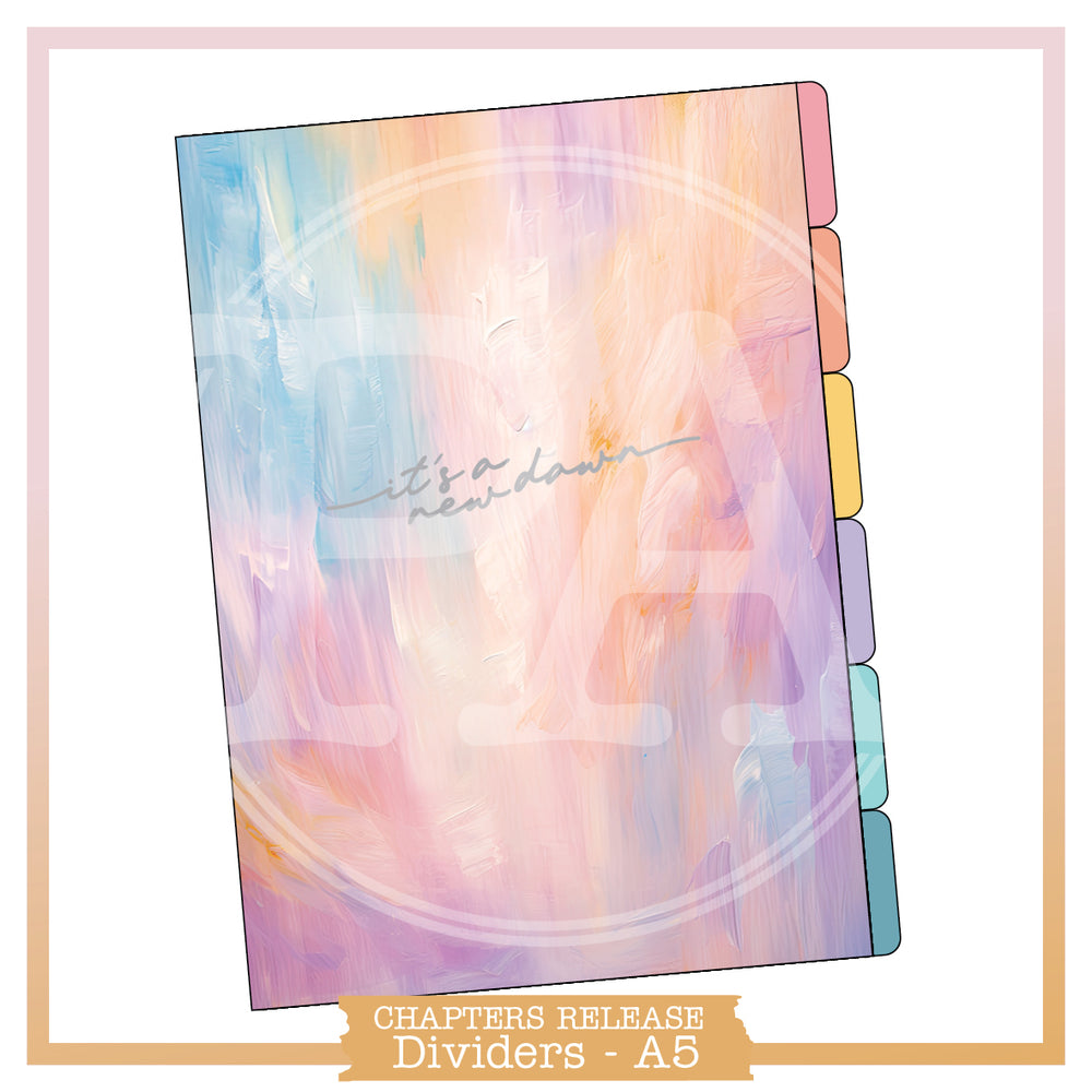 Chapters: New Dawn - A5 Divider Set