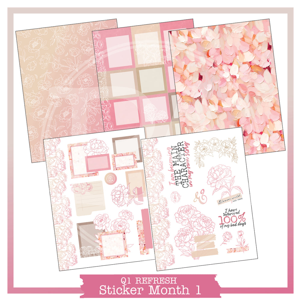 Chapters: Q1 Quarterly Refresh - Sticker set