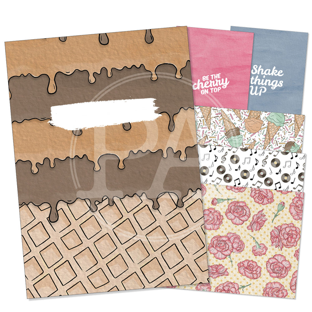 Milk Bar Printable Inserts - Themed Dot Grid