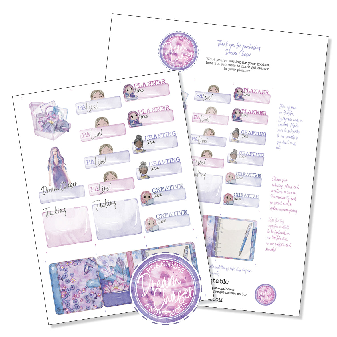 Dream Chaser Community Printable