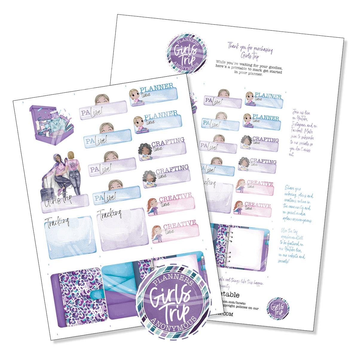 Girls Trip Community Printable