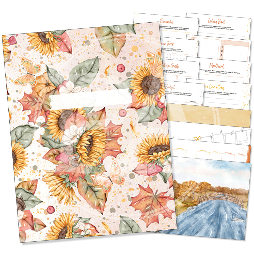 All For Fall Inserts Luxe Weekly Printable