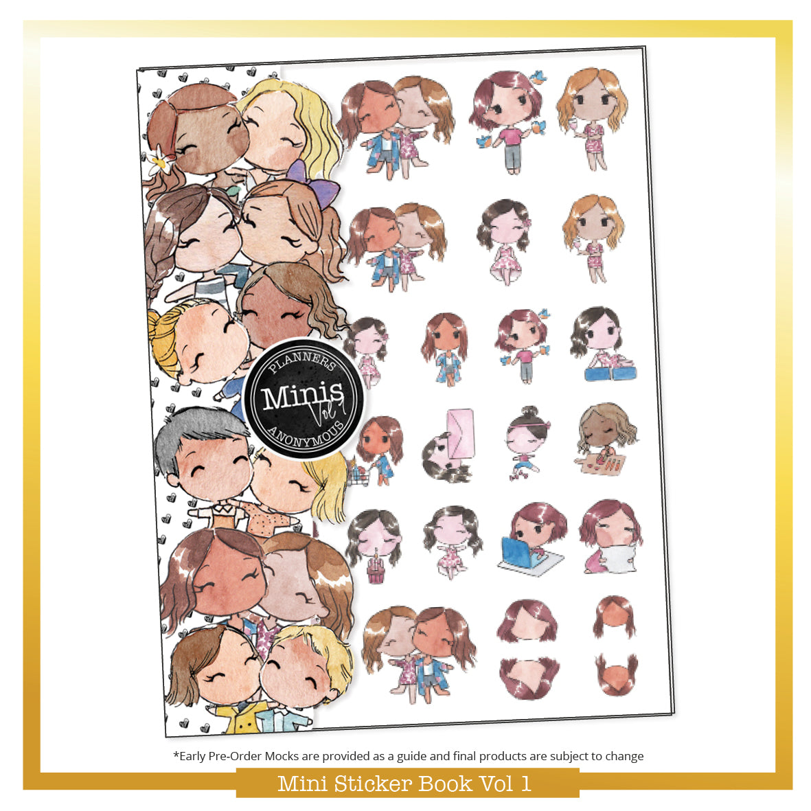 Mini's Planner Vol.1 Sticker Book